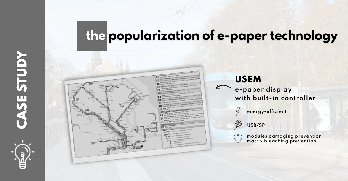 USEC and USEM by Unisystem – the application of EPDs in public space ...
