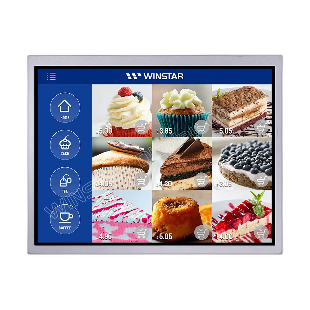 WF104GSWAMLNN0 Winstar 10.4" 1024x768 LCD-TFT display - Unisystem ...