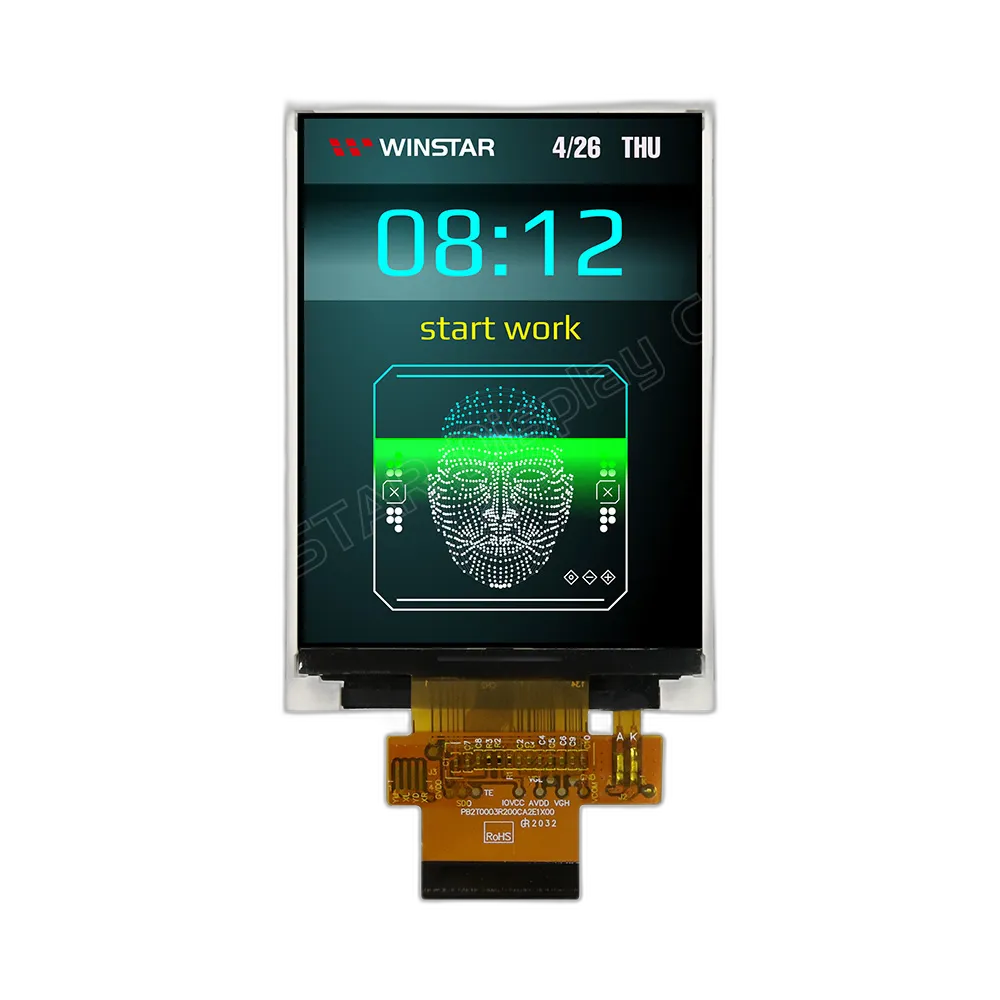 WF32DTLAJDNN0 Winstar 3.2" 240x320 LCD-TFT display - Unisystem ...
